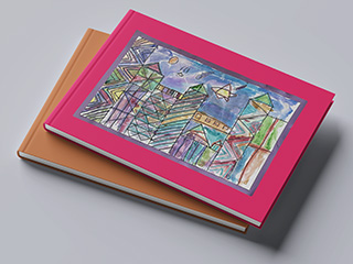 hardcover kid s art photo book